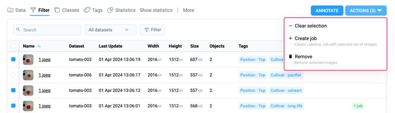 Introducing Advanced Dataset Filters For Efficient Data Management